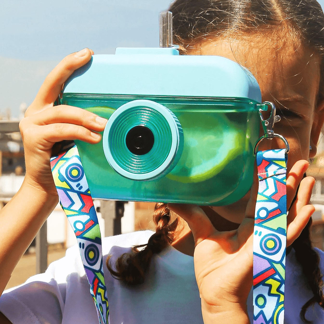 "Captain’s Camera" Water Bottle – steam & steel store